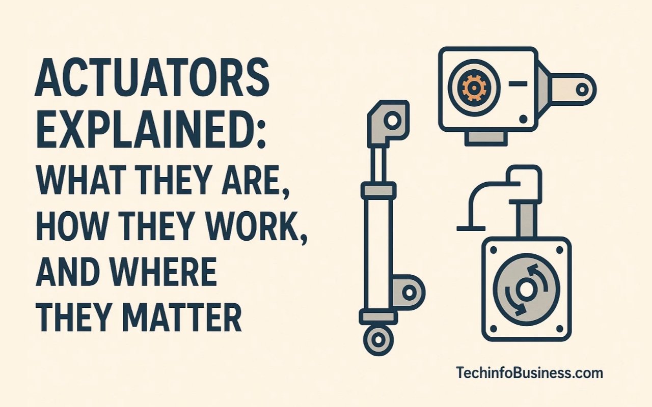 Actuators Explained: What They Are, How They Work, and Where They ...
